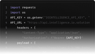 io.intelligence - io.net